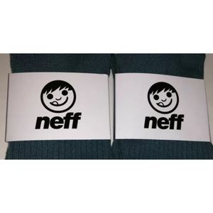 Neff | Underwear & Socks | Neff Crew Socks 2 Pair Men 652 Green Yellow ...